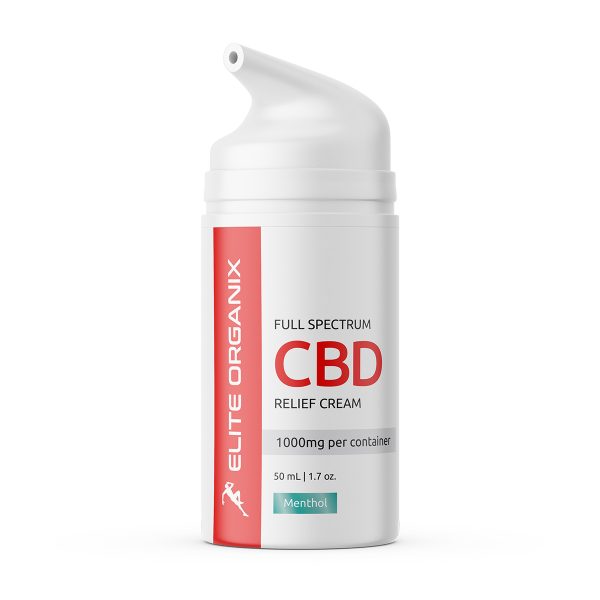 CBD Cream Freeze Relief 1000mg | EliteOrganix